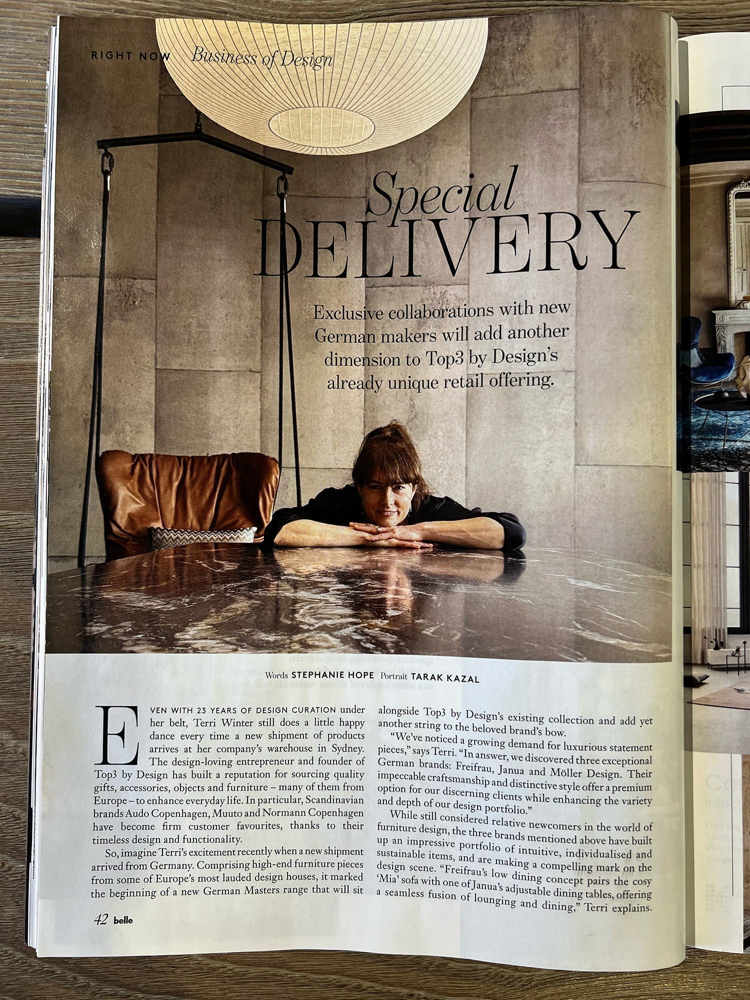 "The German Masters" from top3 features in Belle Magazine – top3 by design
