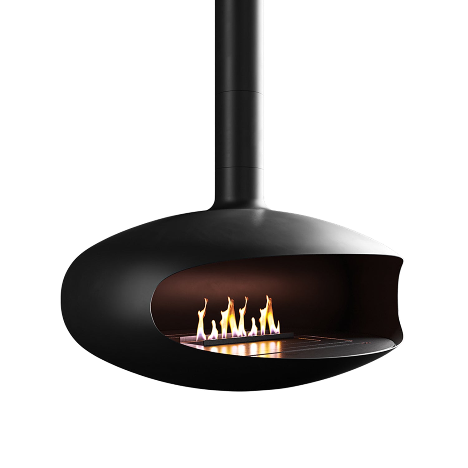 icon fires | the iconic 900 hanging fireplace | matte black – top3 by ...