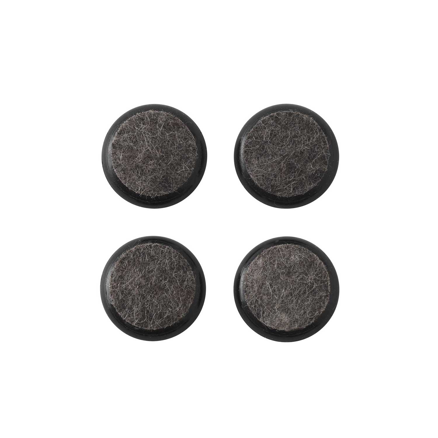 PARTS: muuto | felt glides for nerd chair series | set of 4 - black ...