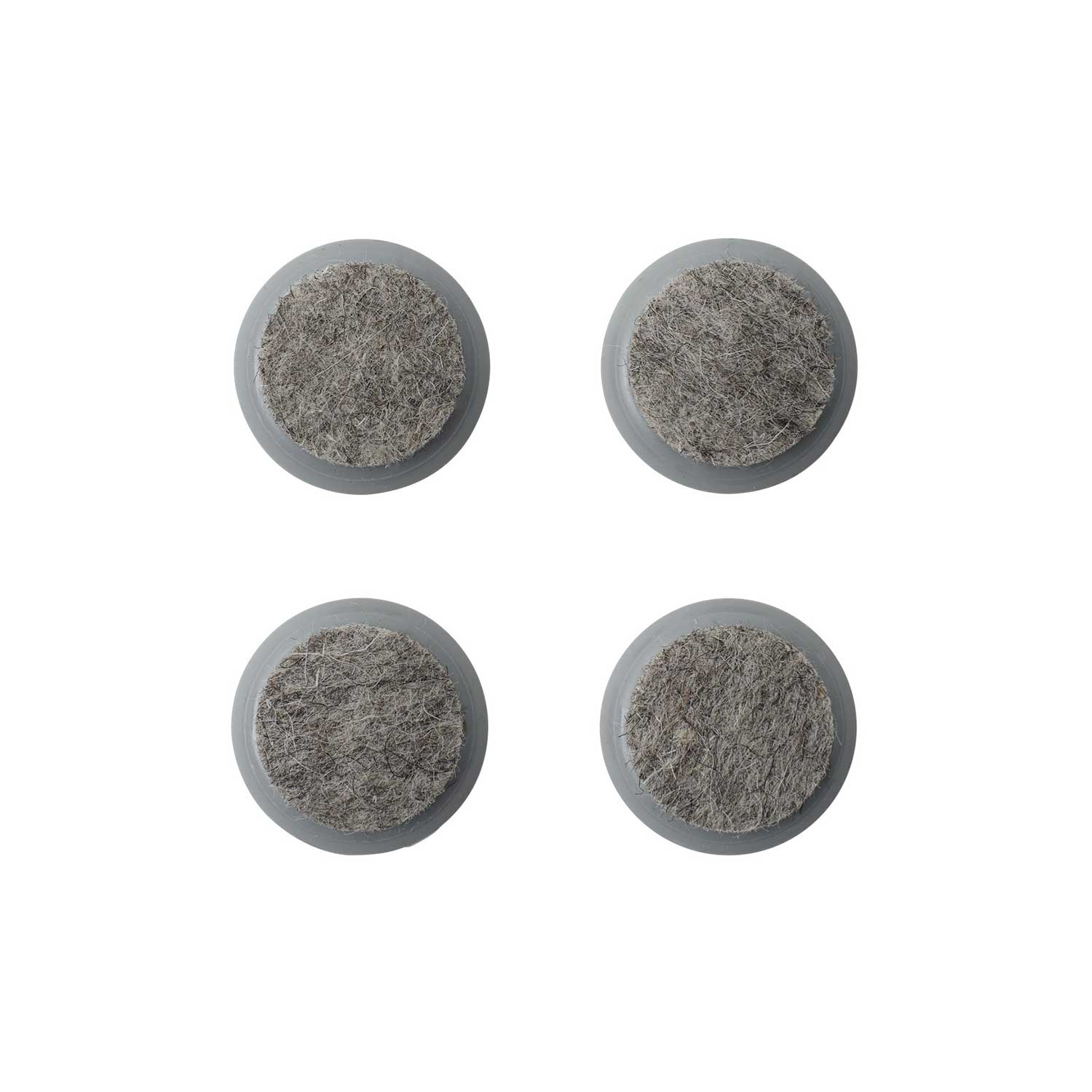 PARTS: muuto | felt glides for nerd chair series | set of 4 - grey ...