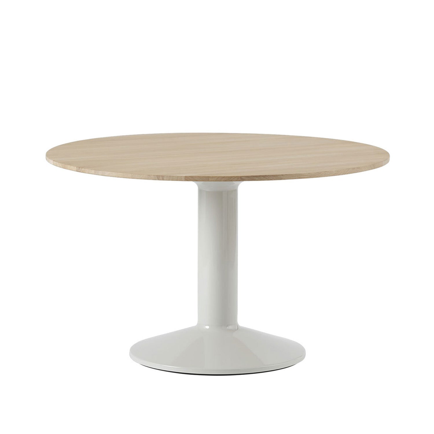 muuto | midst table | solid oak + grey base | 120cm – top3 by design