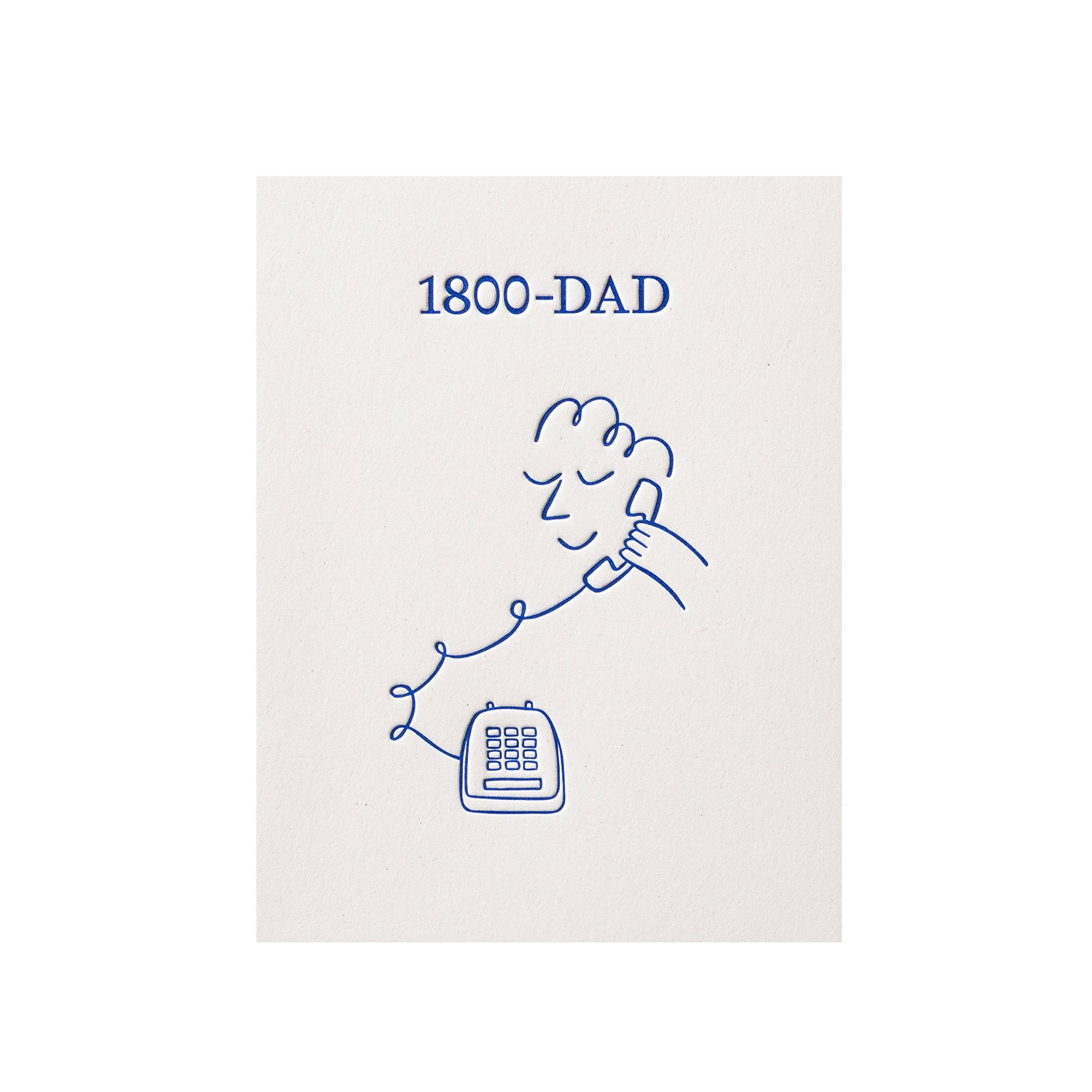 short talk | greeting card | 1800-DAD – top3 by design