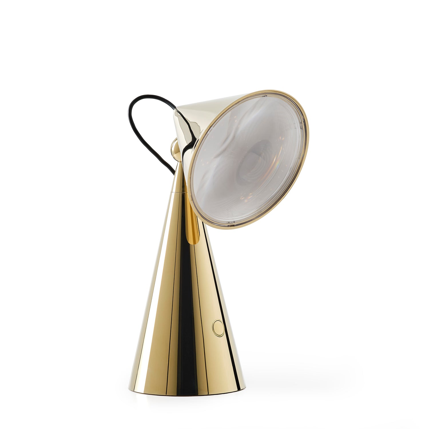 tom dixon | pose portable lamp | gold – top3 by design