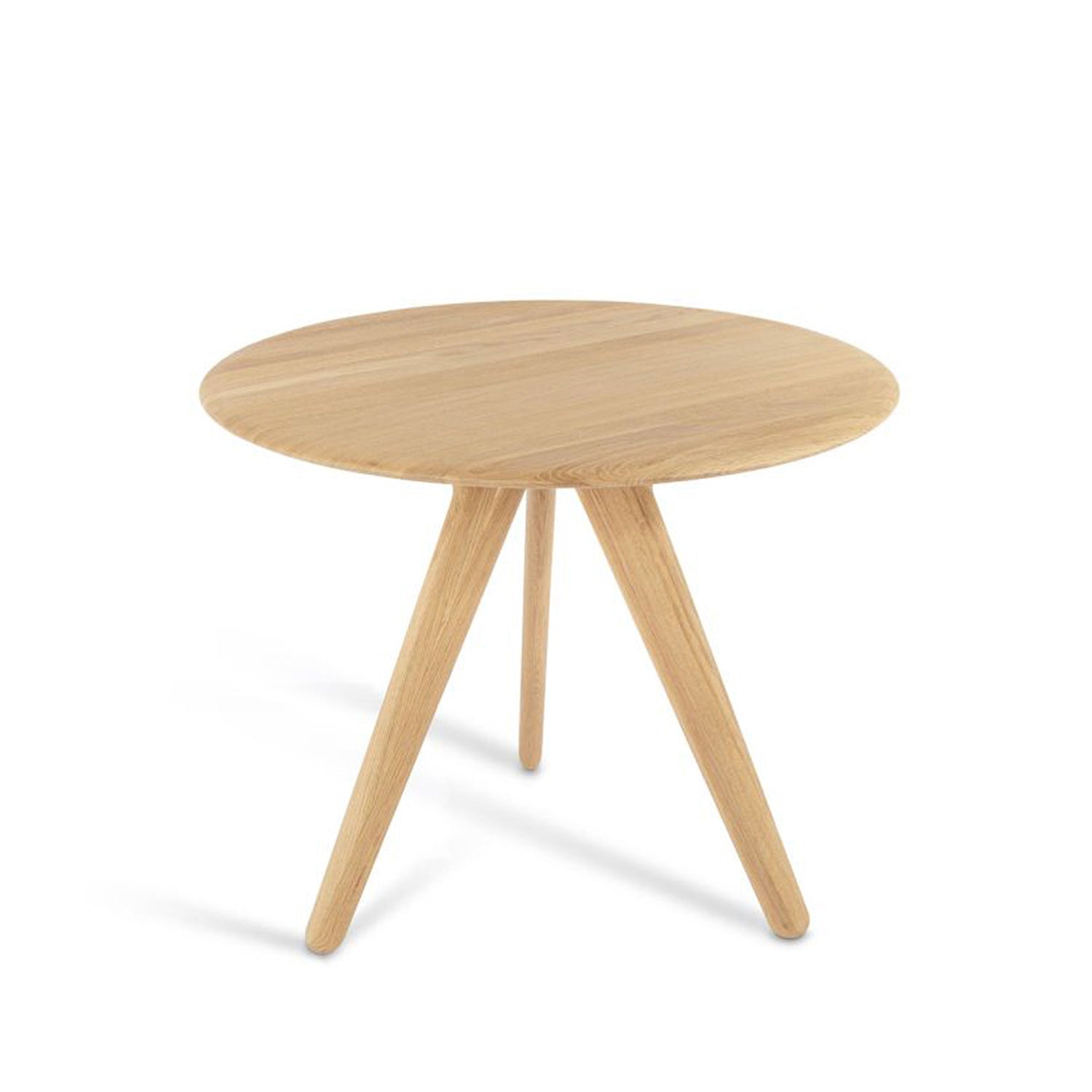 tom dixon | slab table round | natural oak 90cm – top3 by design