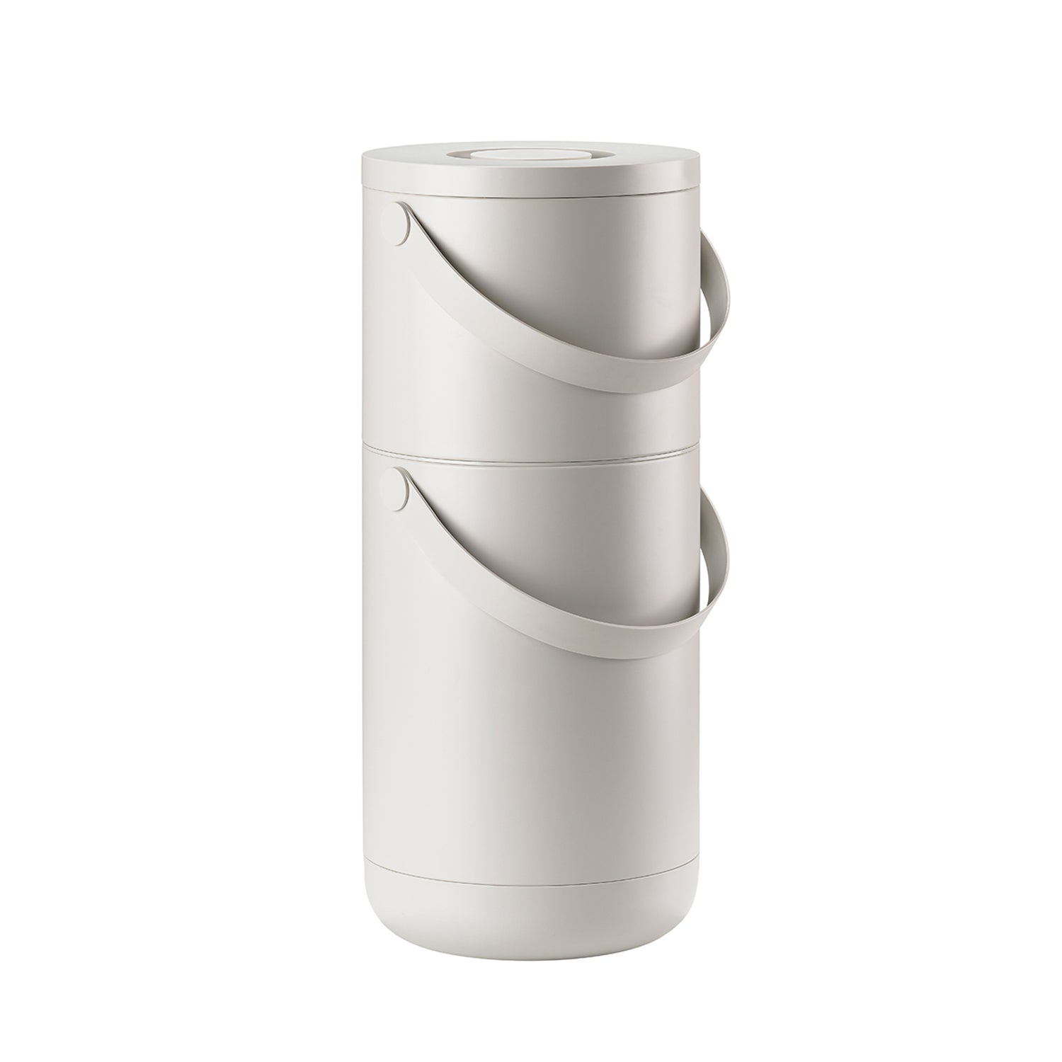 zone denmark | circular waste bin set | warm grey - LC – top3 by design