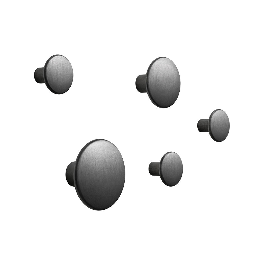 muuto | dots metal | black set of 5 – top3 by design