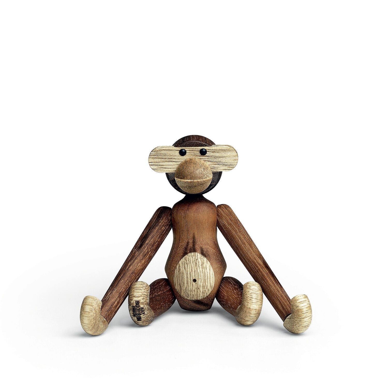 kay bojesen | monkey mini | teak + limba – top3 by design